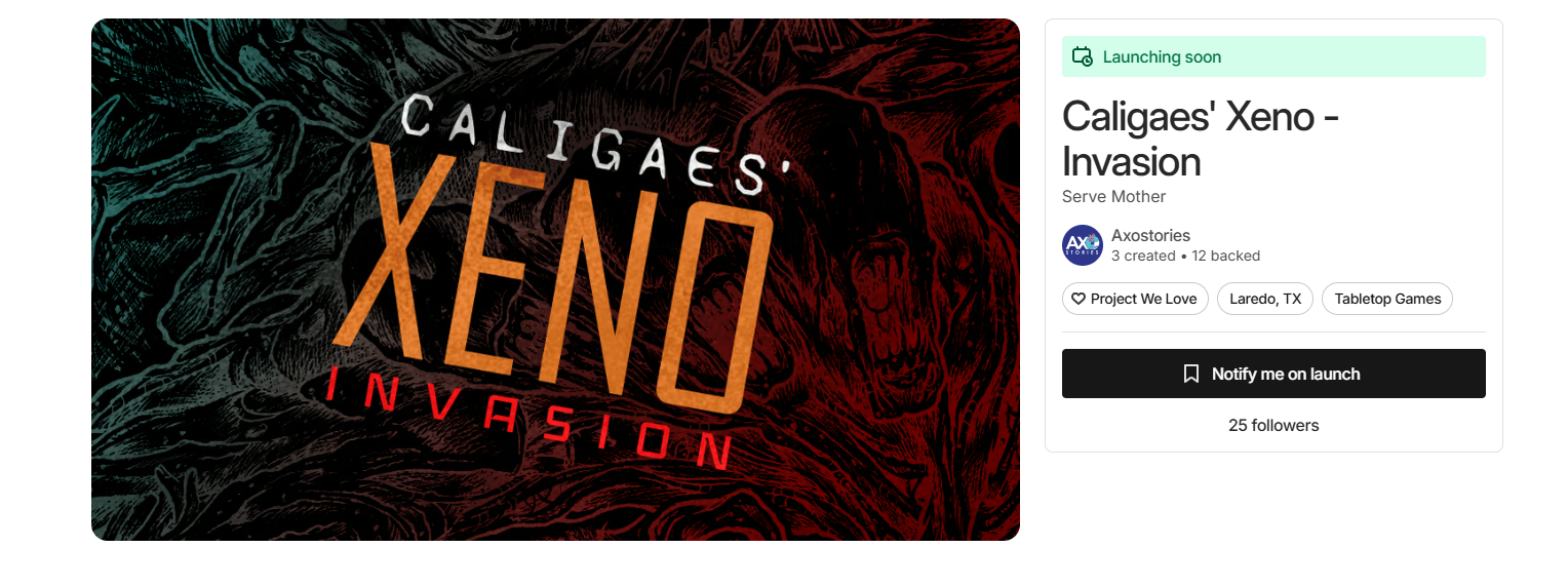 How to back a tabletop game on Kickstarter – Axo Stories Shop